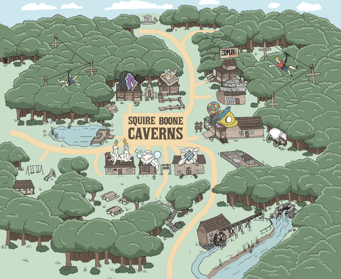 SBC-Map – Squire Boone Caverns